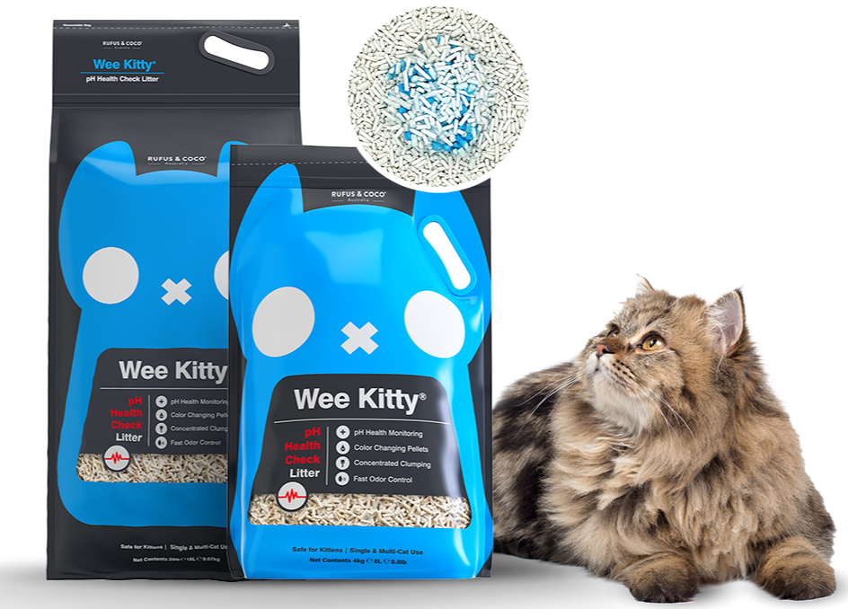 Wee Kitty Clumping PH Health Check Cat Litter | Rufus & Coco Australia